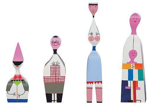 Vitra Alexander Girard Wooden Dolls by Alexander Girard | Danish Design ...