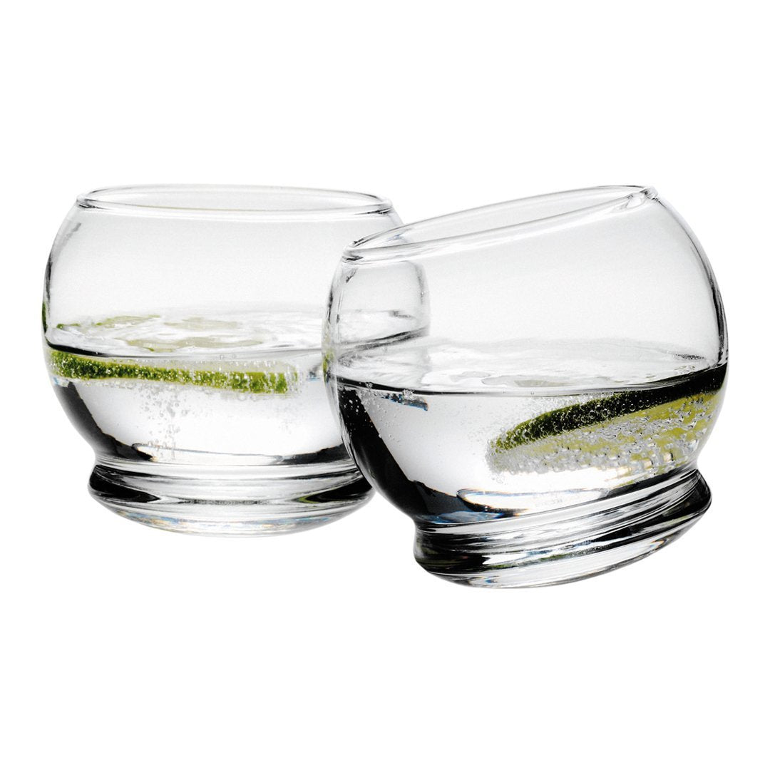 Normann Copenhagen Rocking Glasses - Set of 4 (Order Quantity: 6) by ...