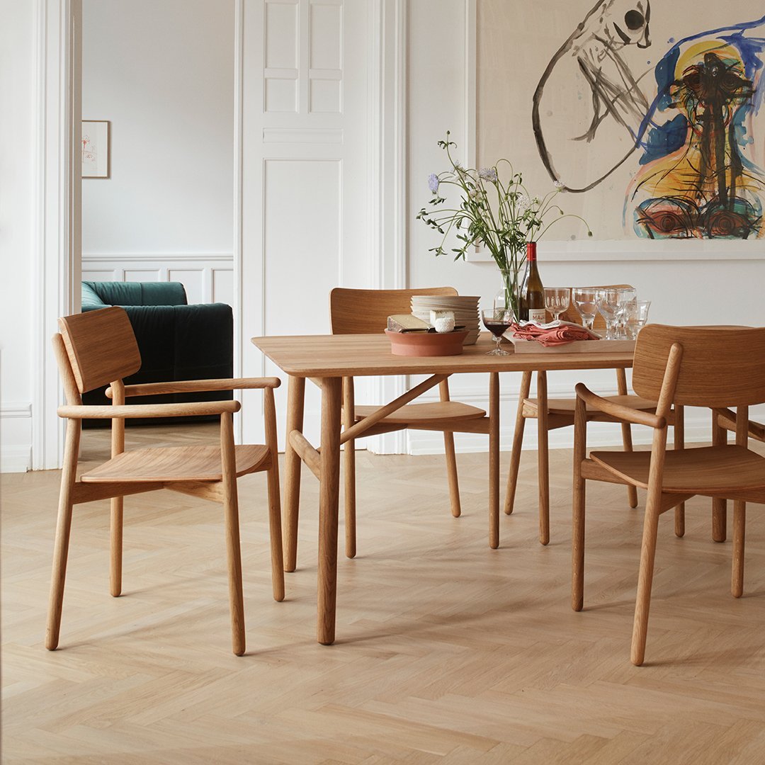 Fritz Hansen Skagerak Hven Table by Anton Bjorsing | Danish Design Store