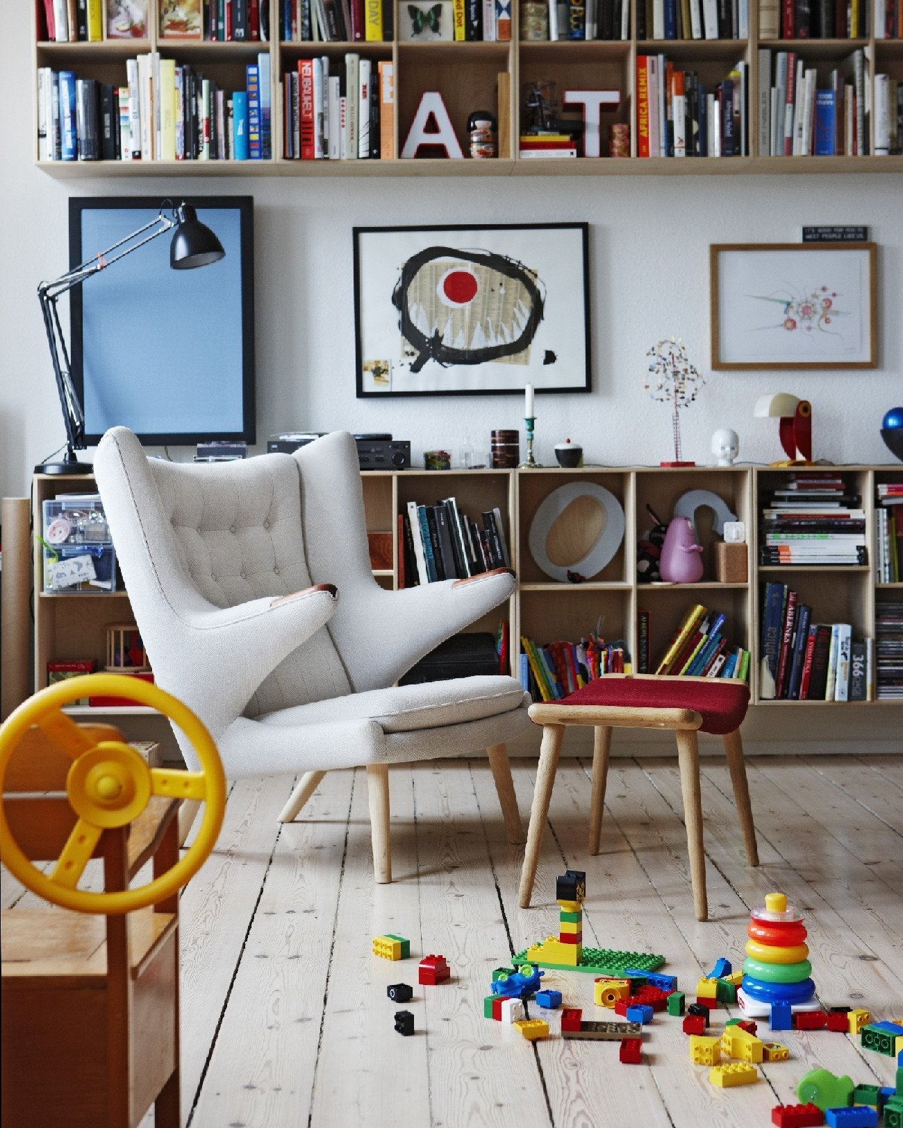 Wegner PP120 Stool – Danish Design Store