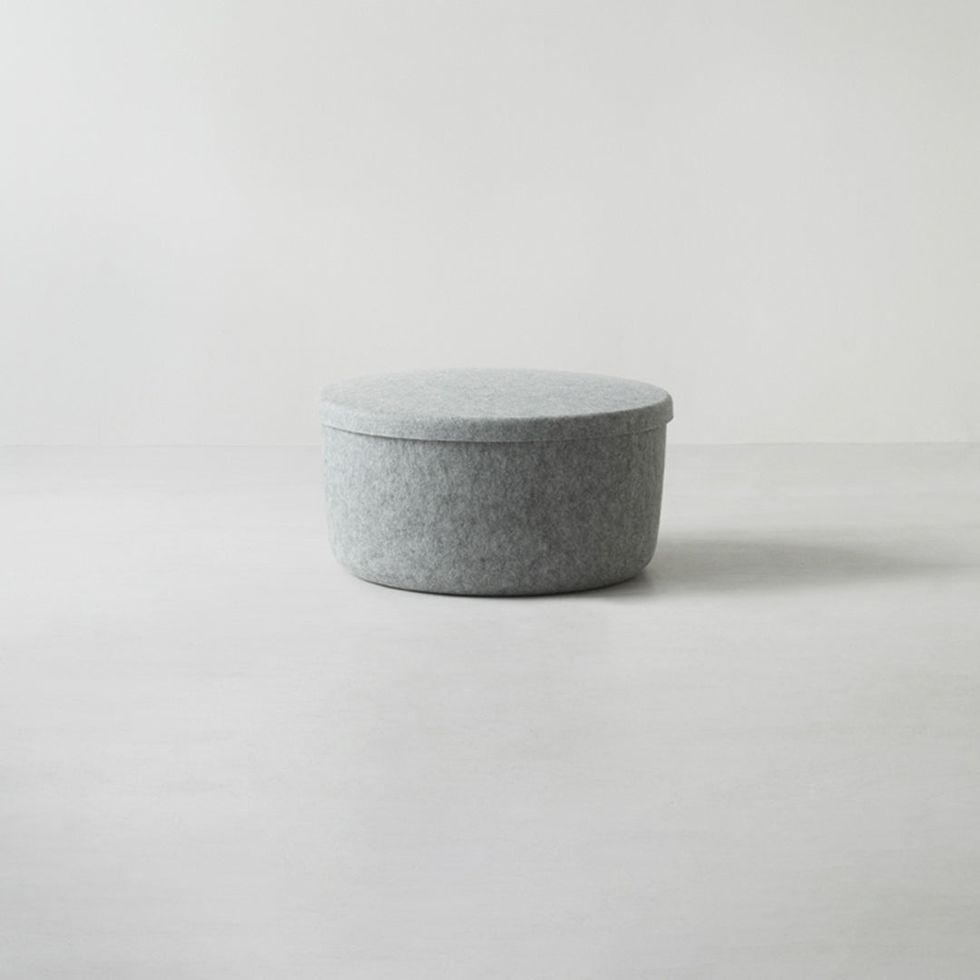 Normann Copenhagen Hide Storage Pouf by Simon Legald | Danish Design Store