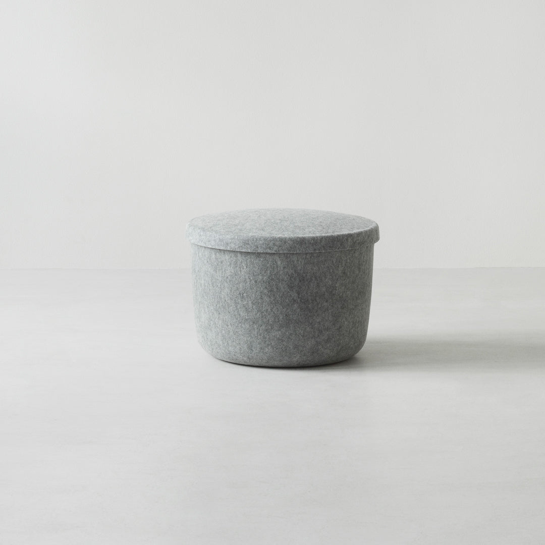 Normann Copenhagen Hide Storage Pouf by Simon Legald | Danish Design Store