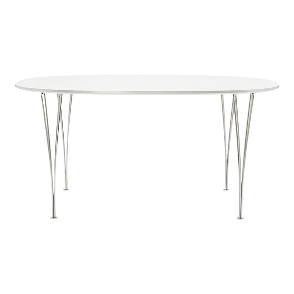 Fritz Hansen Super-Elliptical Table by Piet Hein + Arne Jacobsen ...