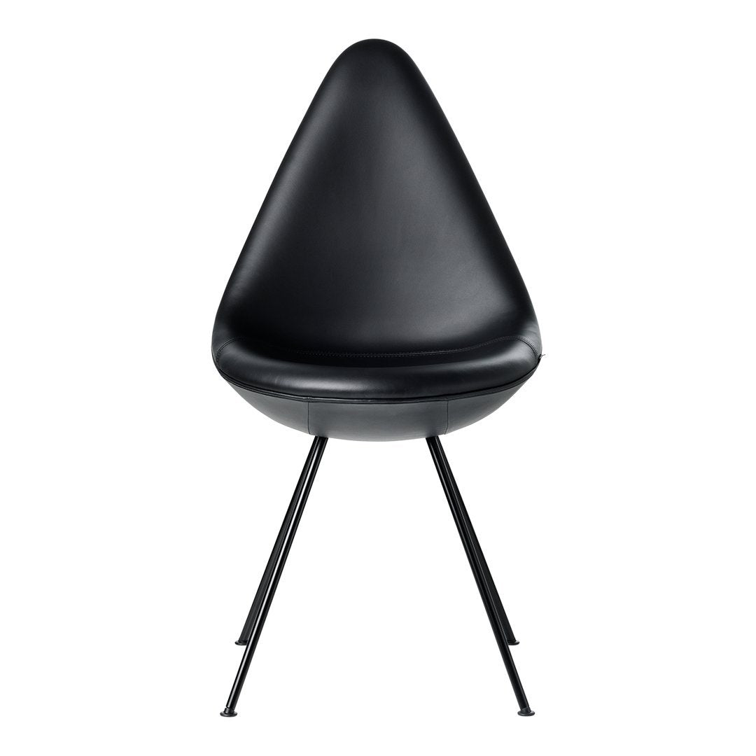 Fritz Hansen Drop Chair - Black Edition | Danish Design Store