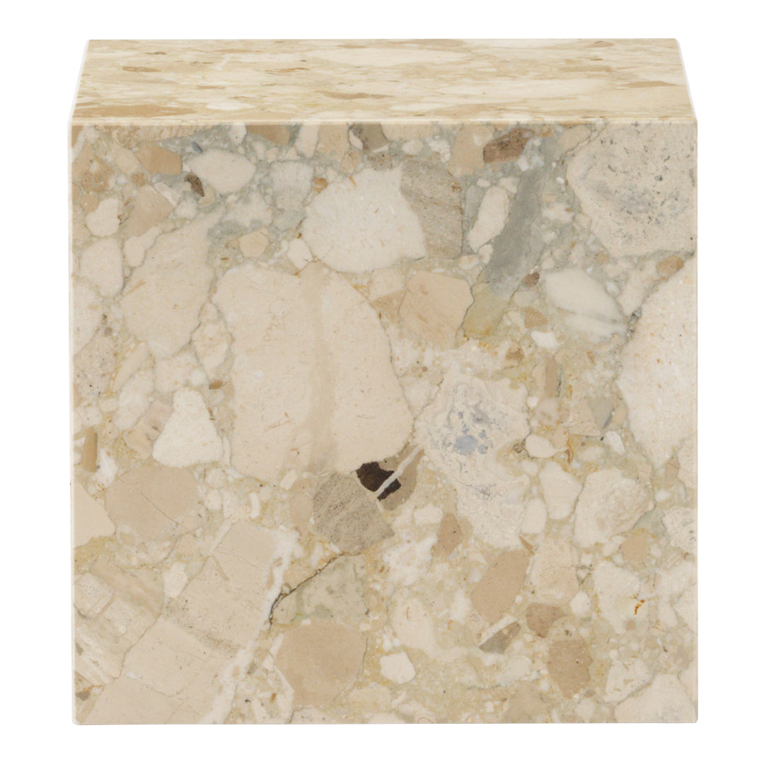 Audo Copenhagen (formerly Menu) Marble Plinth End Table - Cubic by Norm ...