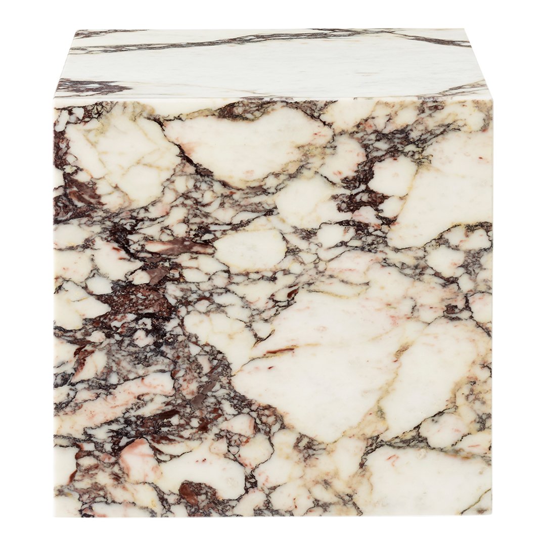 Audo Copenhagen (formerly Menu) Marble Plinth End Table - Cubic by Norm ...