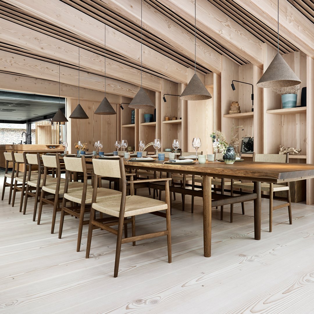 BRDR Kruger Arv Dining Armchair - Paper Cord Seat by Studio David Thulstrup | Danish Design Store