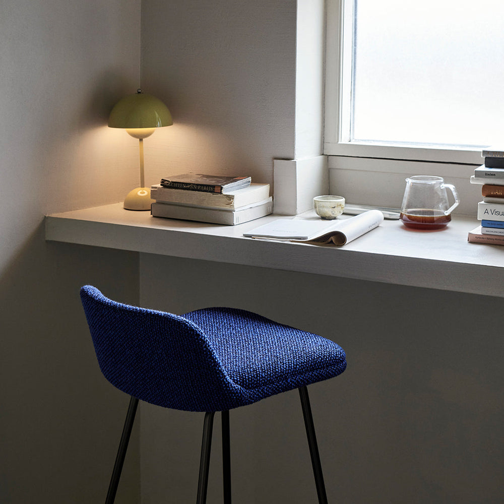 Rely HW84 Low Back Counter Stool - Fully Upholstered – Danish Design Store