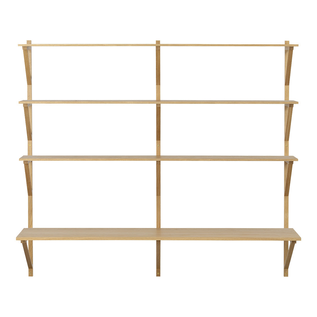 BM29 Shelf w/ Desk - 2-Wide – Danish Design Store