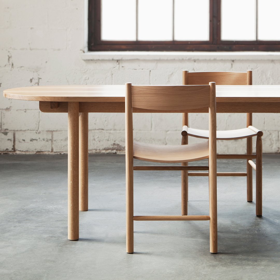 Nikari Basic Table - Oval by Jenni Roininen | Danish Design Store
