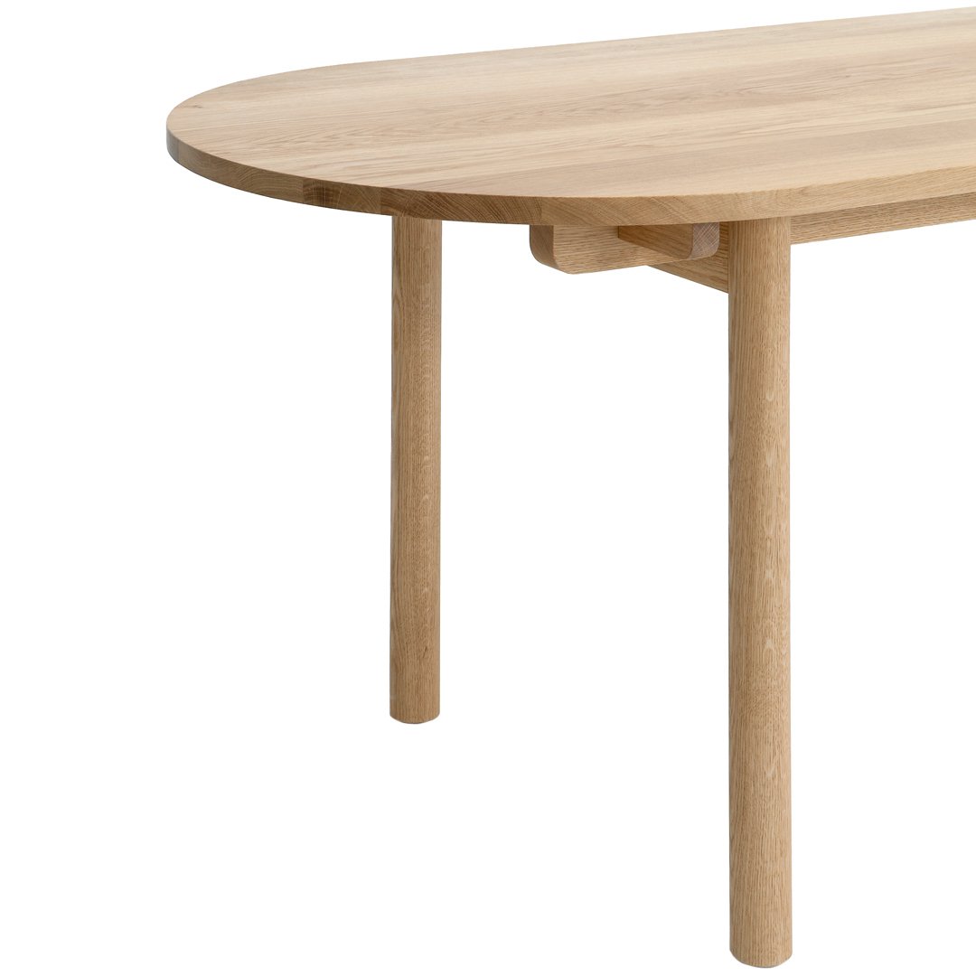Nikari Basic Table - Oval by Jenni Roininen | Danish Design Store