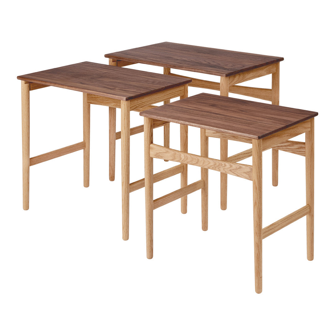Carl Hansen & Son CH004 Nesting Tables by Hans Wegner | Danish Design Store