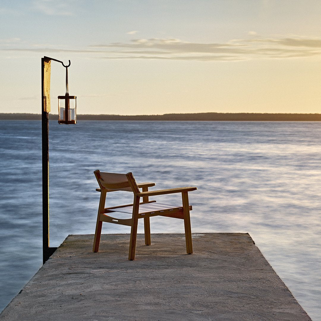 Skargaarden Djuro Lounge Armchair w/ Fabric by Matilda Lindblom ...