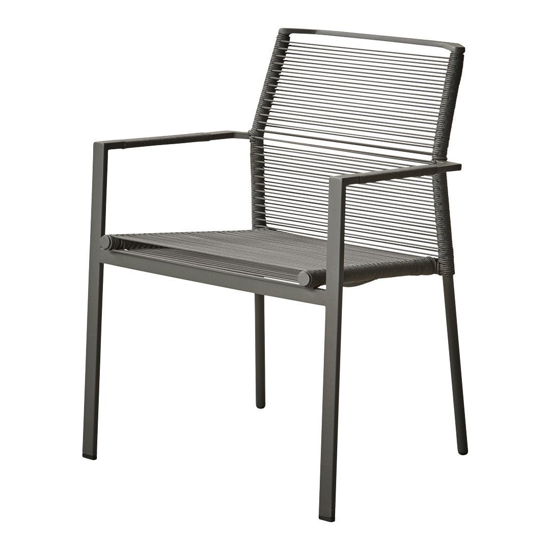 Cane-line Edge Outdoor Armchair - Stackable by Strand + Hvass | Danish ...