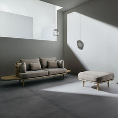 andTradition FLY SC3 2-Seater Sofa w/ Side Tables by Space Copenhagen ...