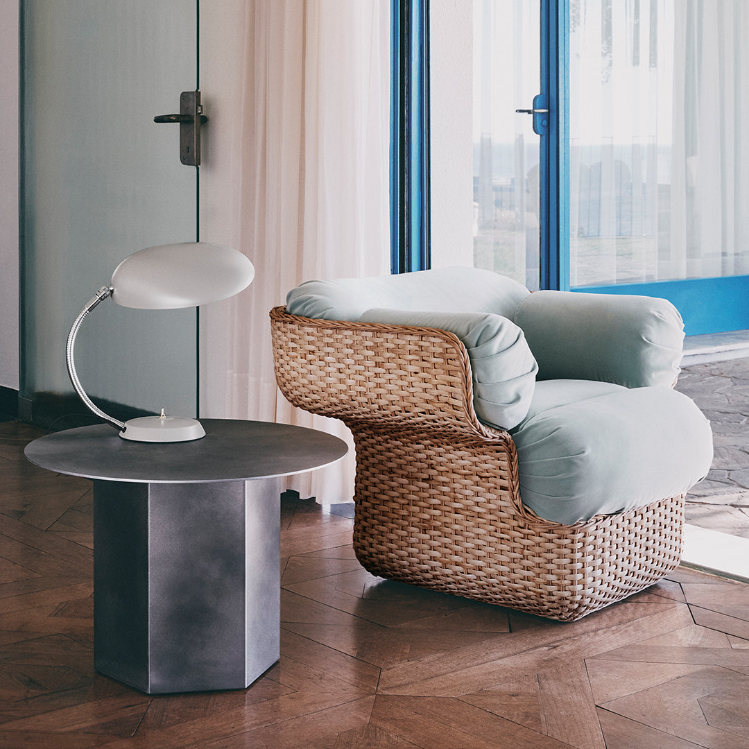 Gubi Epic Coffee Table - Steel by GamFratesi | Danish Design Store