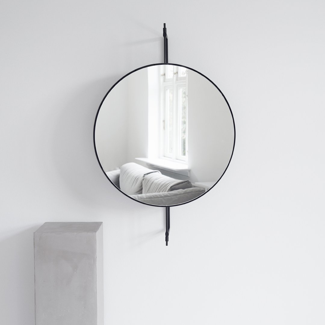 Kristina Dam Studio Rotating Round Mirror | Danish Design Store