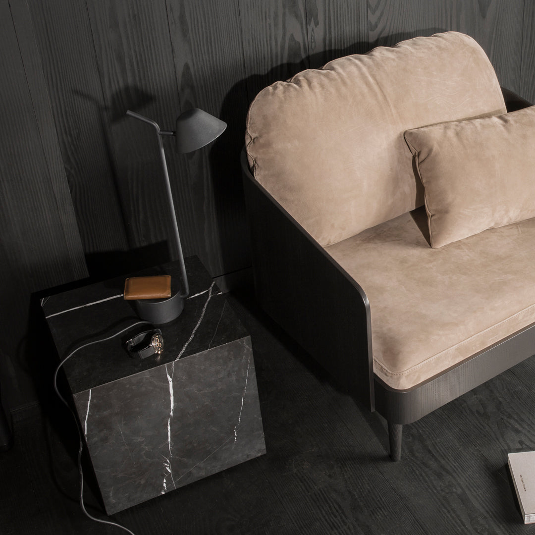 Audo Copenhagen (formerly Menu) Marble Plinth End Table - Cubic by Norm ...