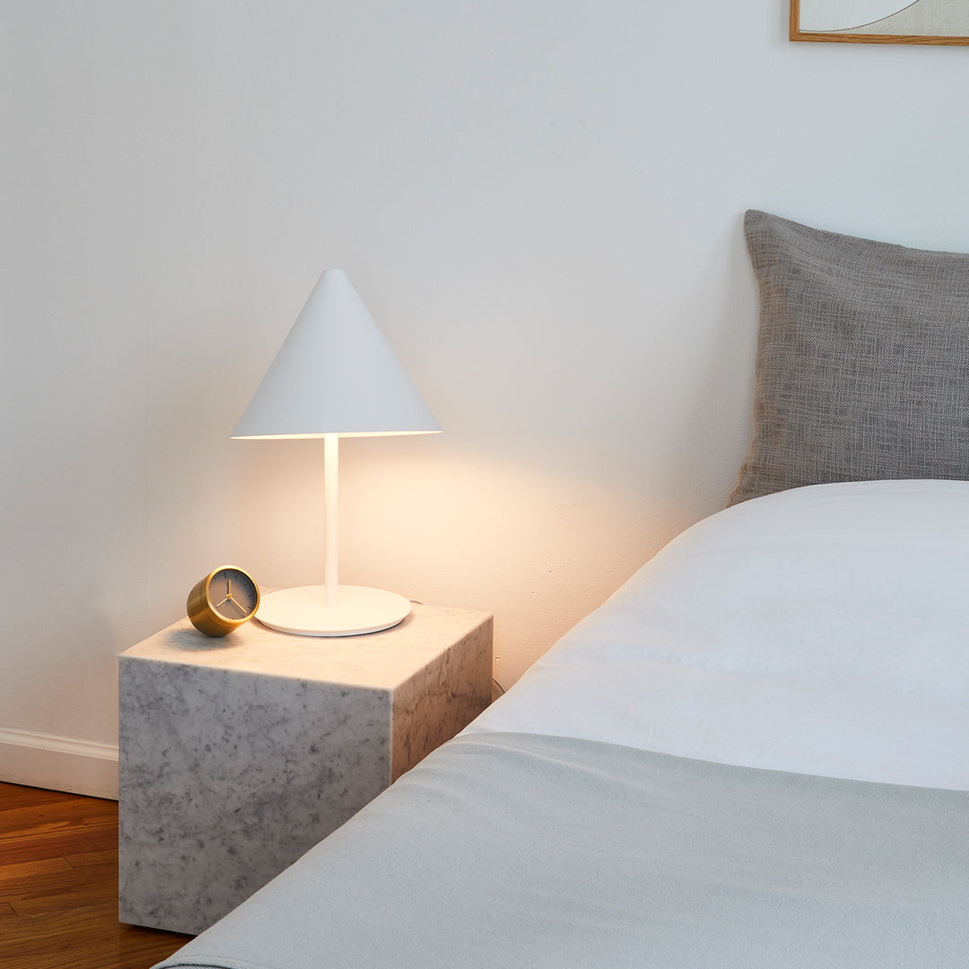 Audo Copenhagen (formerly Menu) Marble Plinth End Table - Cubic by Norm ...