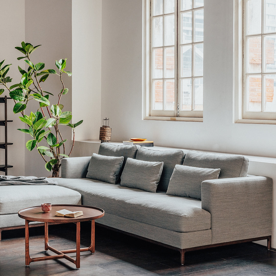 Stellar Works Qi Three Seater Sofa by Neri + Hu | Danish Design Store