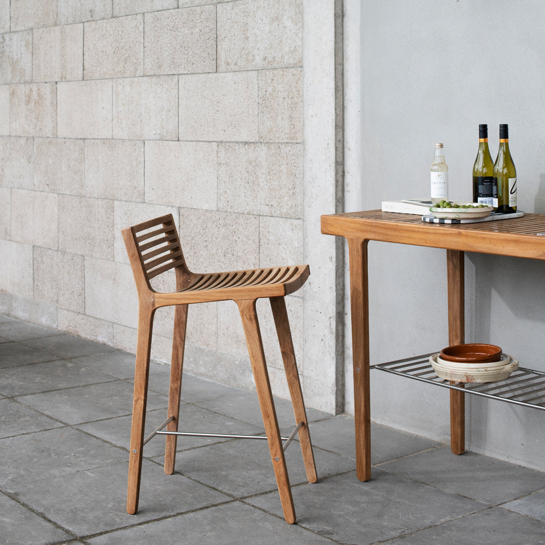 Sibast Furniture RIB Outdoor Bar Table by Morten Anker | Danish Design ...