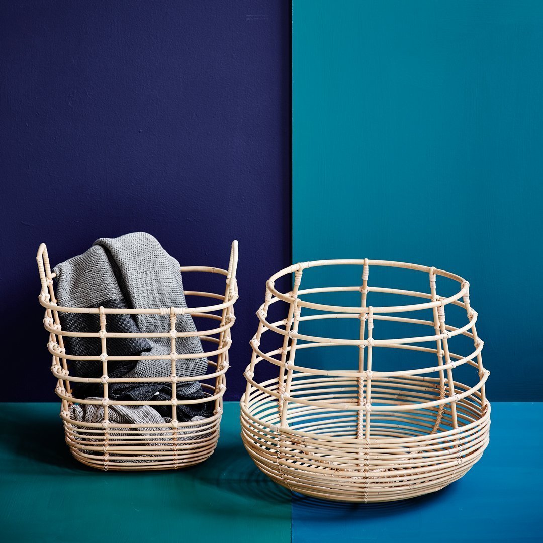 Cane-line Sweep Basket by Foersom + Hiort-Lorenzen MDD | Danish Design ...