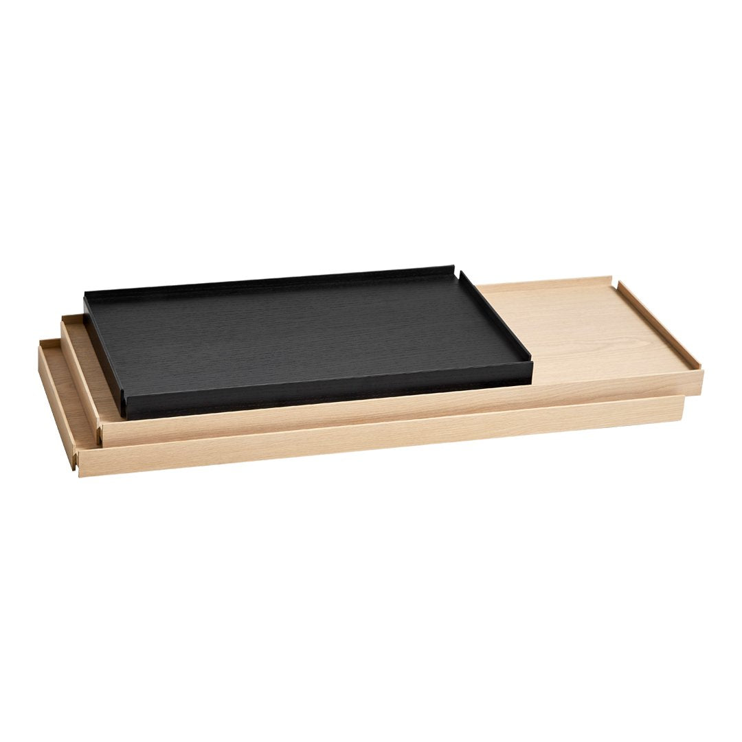 Woud Tray Shelf - Low by Hanne Willmann | Danish Design Store