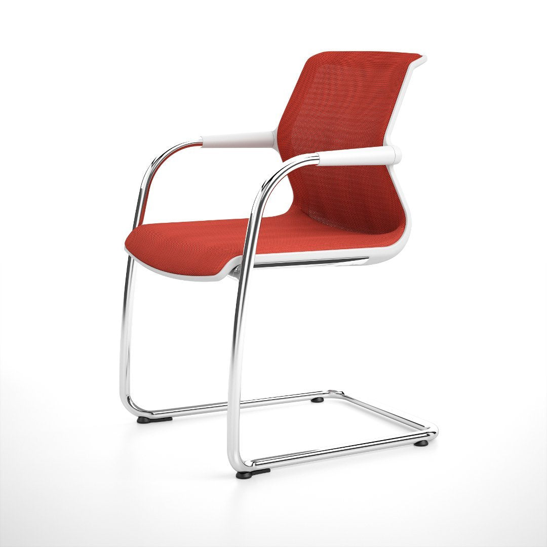 Vitra Unix Cantilever Office Chair - Non Stacking by Antonio Citterio ...