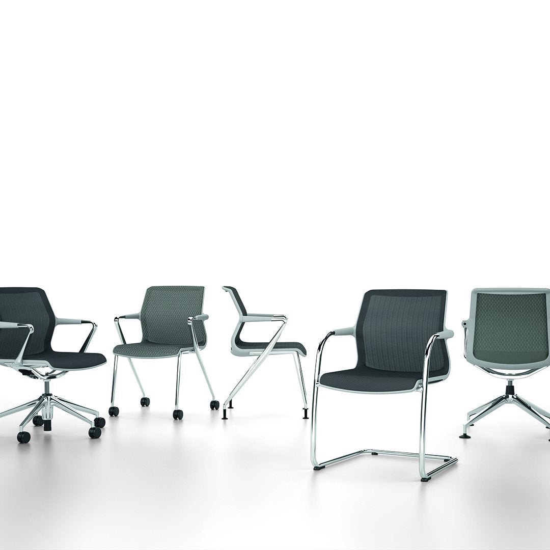 Vitra Unix Cantilever Office Chair - Non Stacking by Antonio Citterio ...