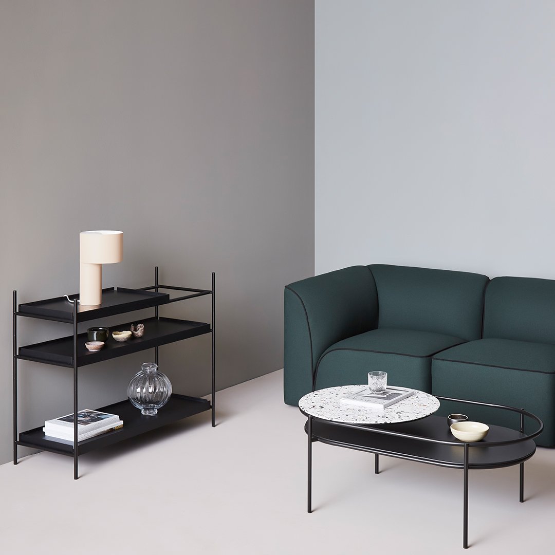 Woud Tray Shelf - Low by Hanne Willmann | Danish Design Store