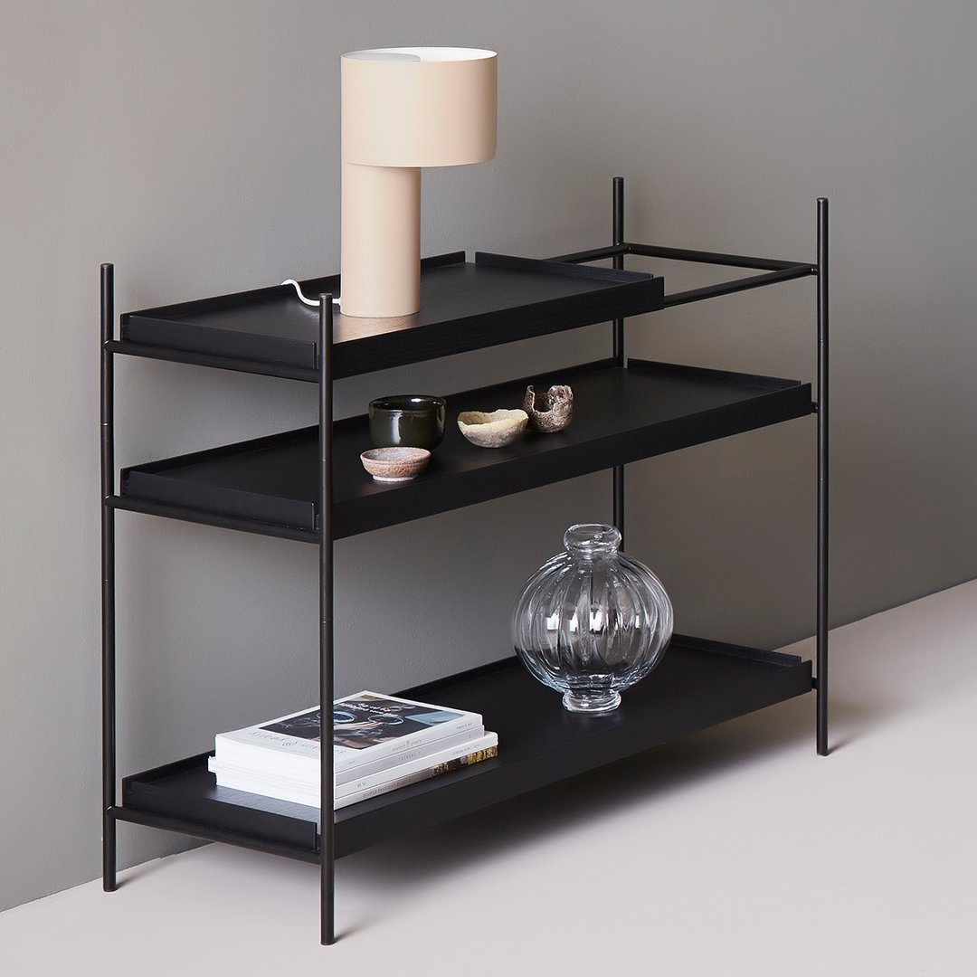 Woud Tray Shelf - Low by Hanne Willmann | Danish Design Store