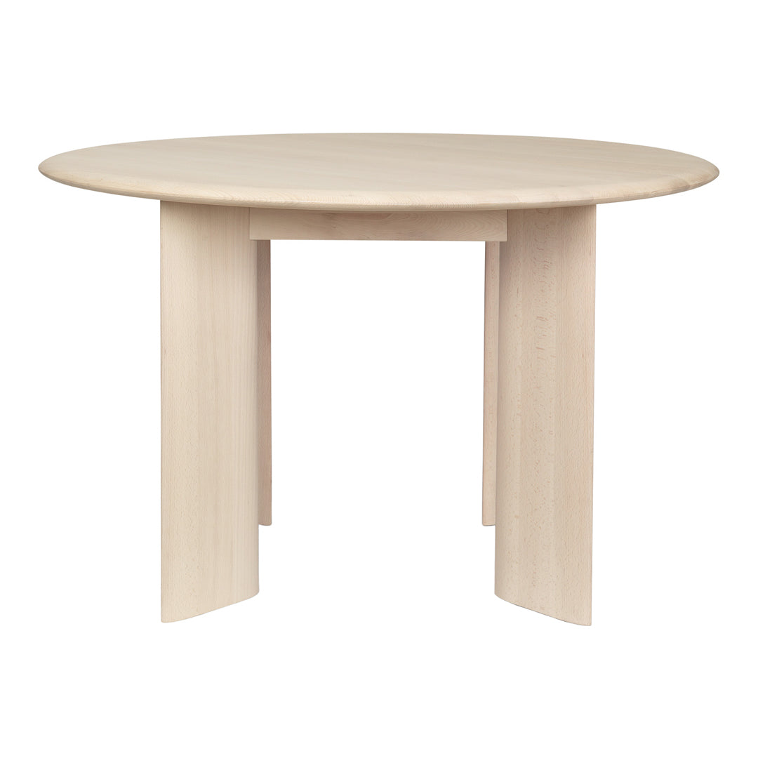 ferm LIVING Bevel Table - Round | Danish Design Store