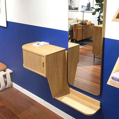 Bernh. Pedersen & Son BPS127 Hallway Wall Mirror/Unit by BPS Design ...