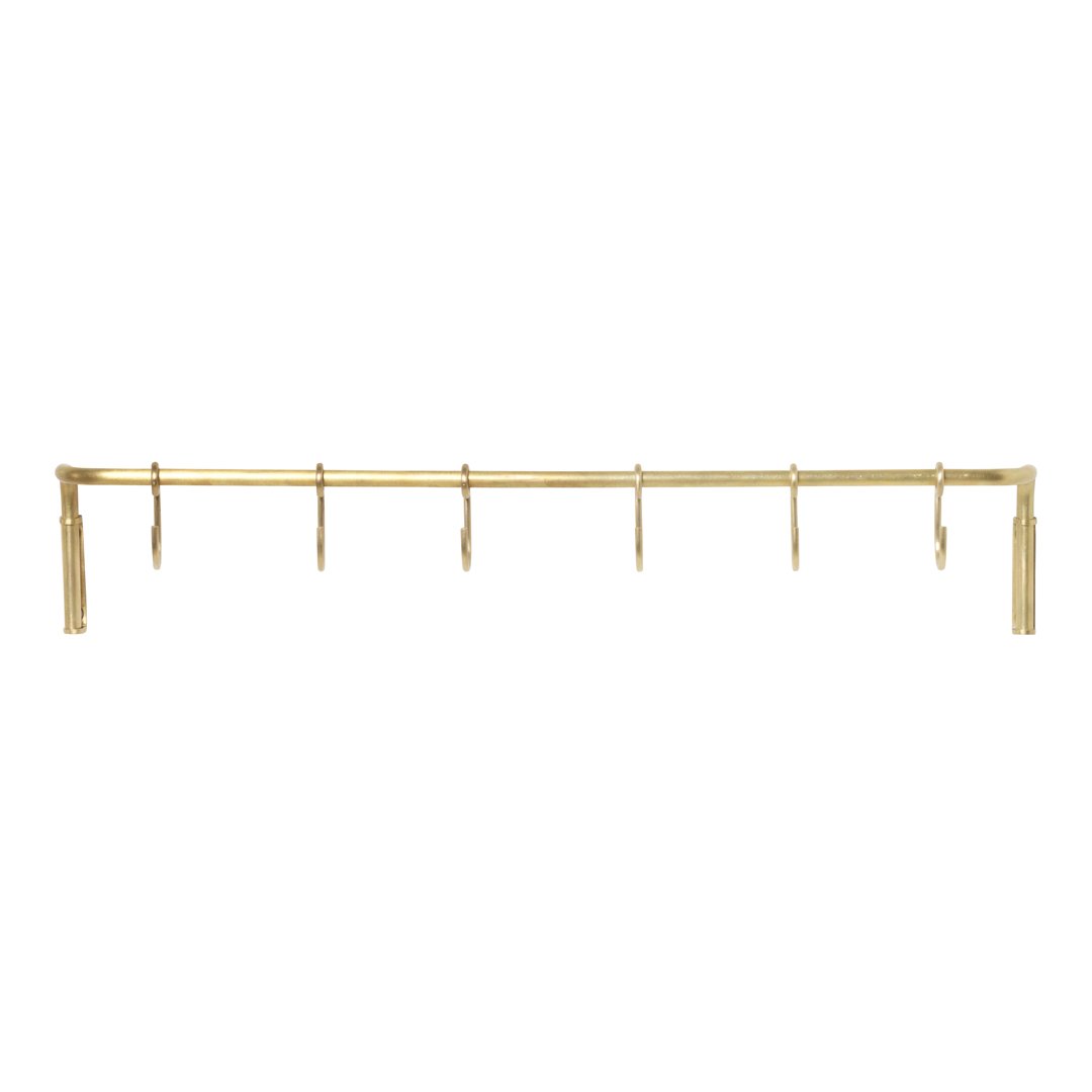 ferm LIVING Kitchen Rod w/ 6 Hooks | Danish Design Store